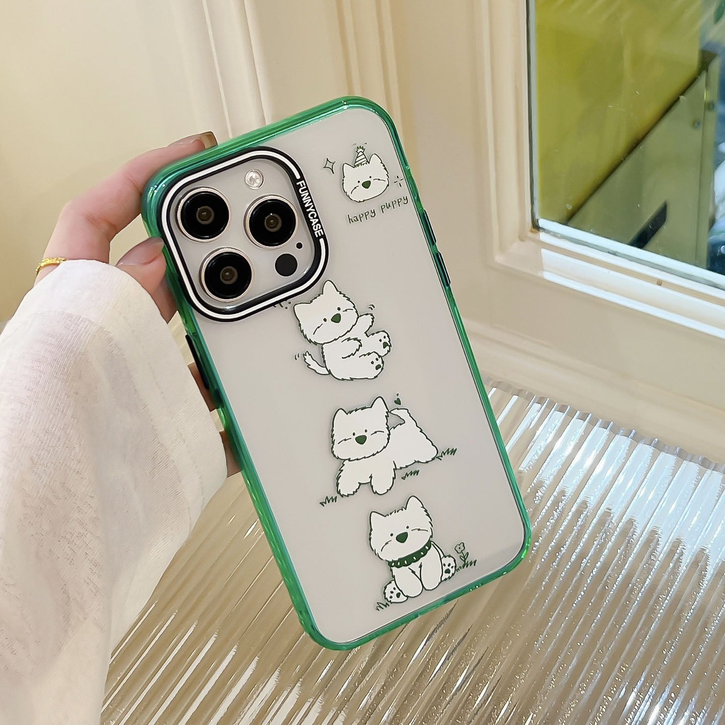 SPICEUP STUDIO | Transparent Phone Case | Three Little Dogs iPhone Case ...