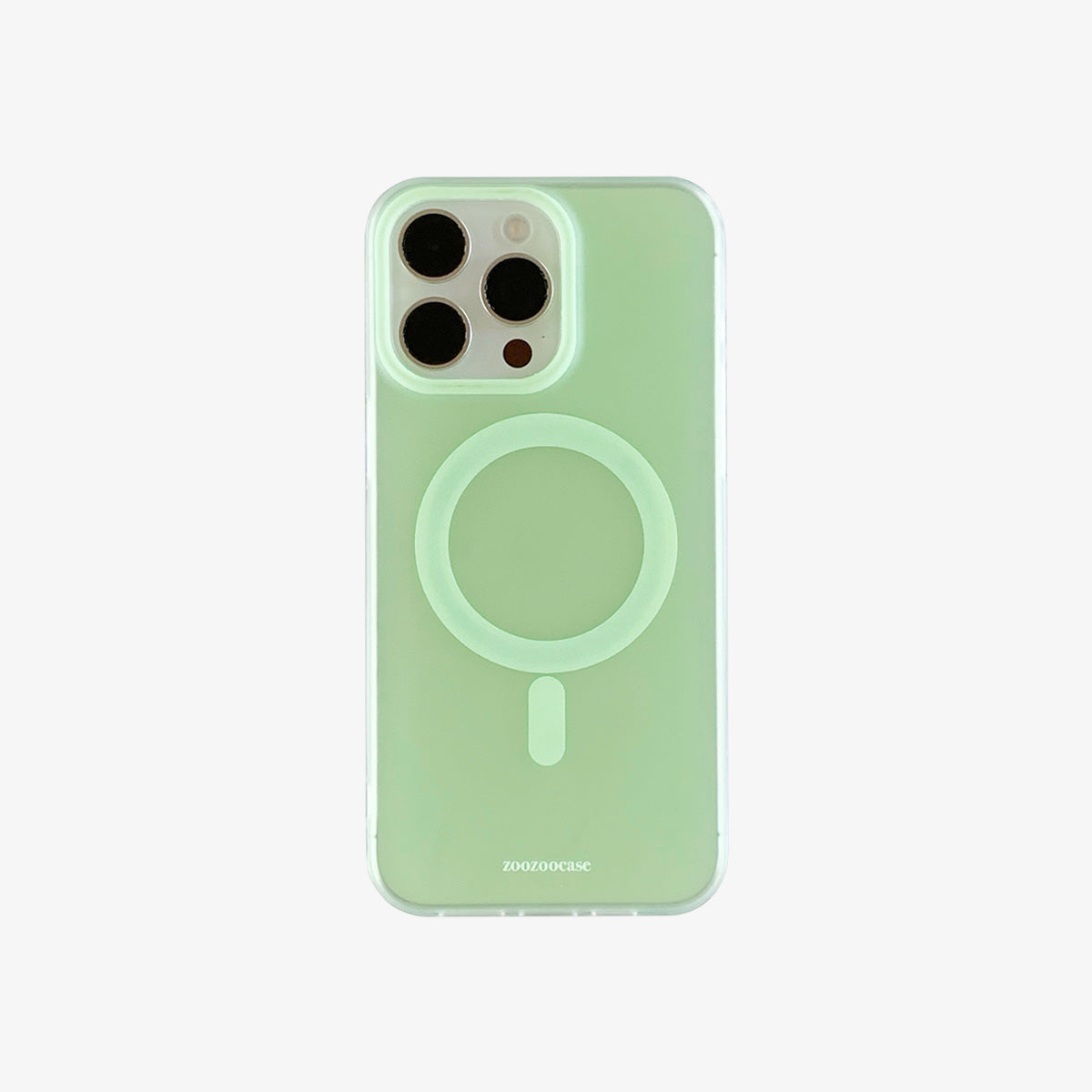 SPICEUP STUDIO | Magsafe Phone Case | Green Translucent iPhone Case