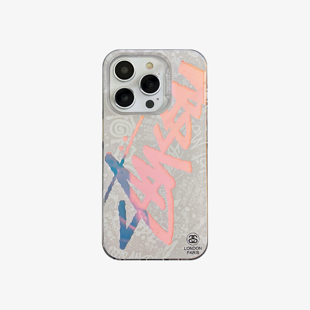 SPICEUP STUDIO | Reflective Phone Case | ST Logo White 1
